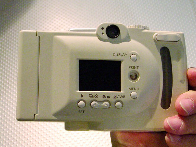 Canon Micro Bubble Jet camera (2000)