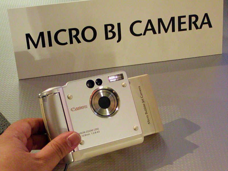 Canon Micro Bubble Jet camera (2000)